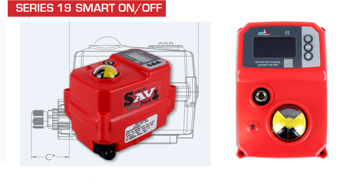 Series 19 Smart SAV On/Off Electric Actuator - Butterfly Valve Packages ...