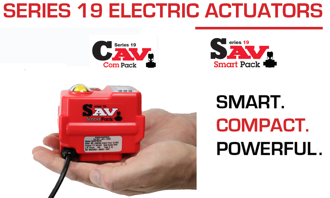Series 19 CAV & SAV Electric Actuators - Canadian Plastics PVF