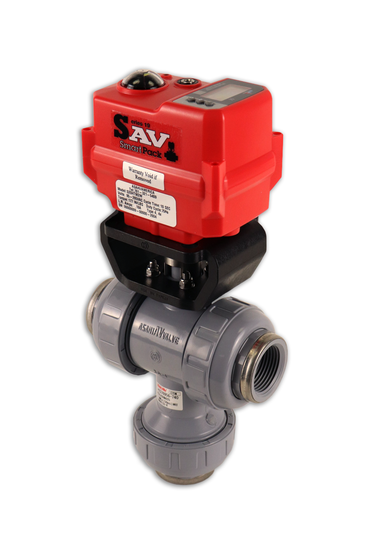 Series 19 Smart SAV Modulating Failsafe Electric Actuator - Ball Valve ...